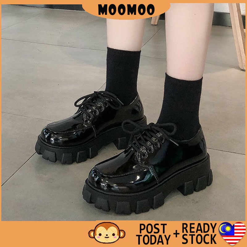 READY STOCK MOOMOO Boots Women korean style Fashion Casual Platform ...