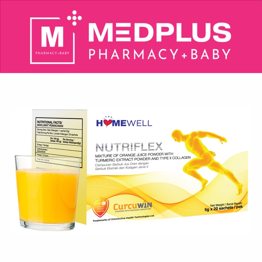 Homewell Nutriflex 5g 20's NUTRIFLEX JOINT CURCUWIN POWDER | Shopee ...