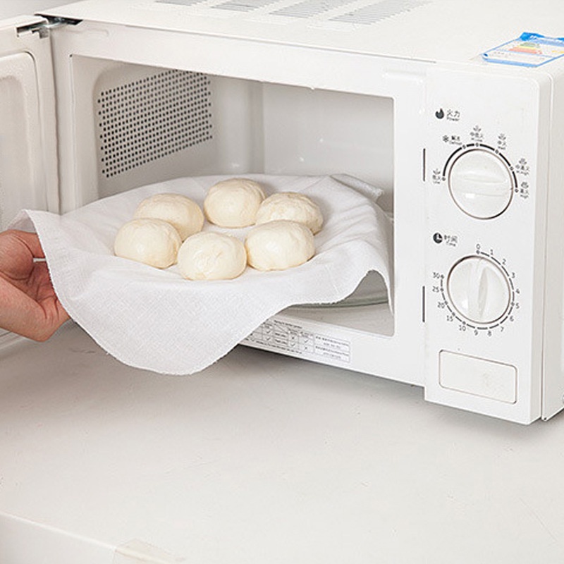 32*32cm Reusable Natural Pure Cotton Steam Cloth Gauze Drawer Steam Mat ...