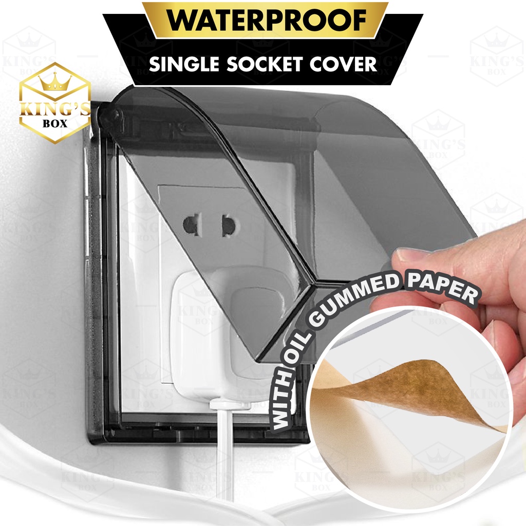 KGB Waterproof Switch Socket Cover Switch Protector Type 86 Universal ...
