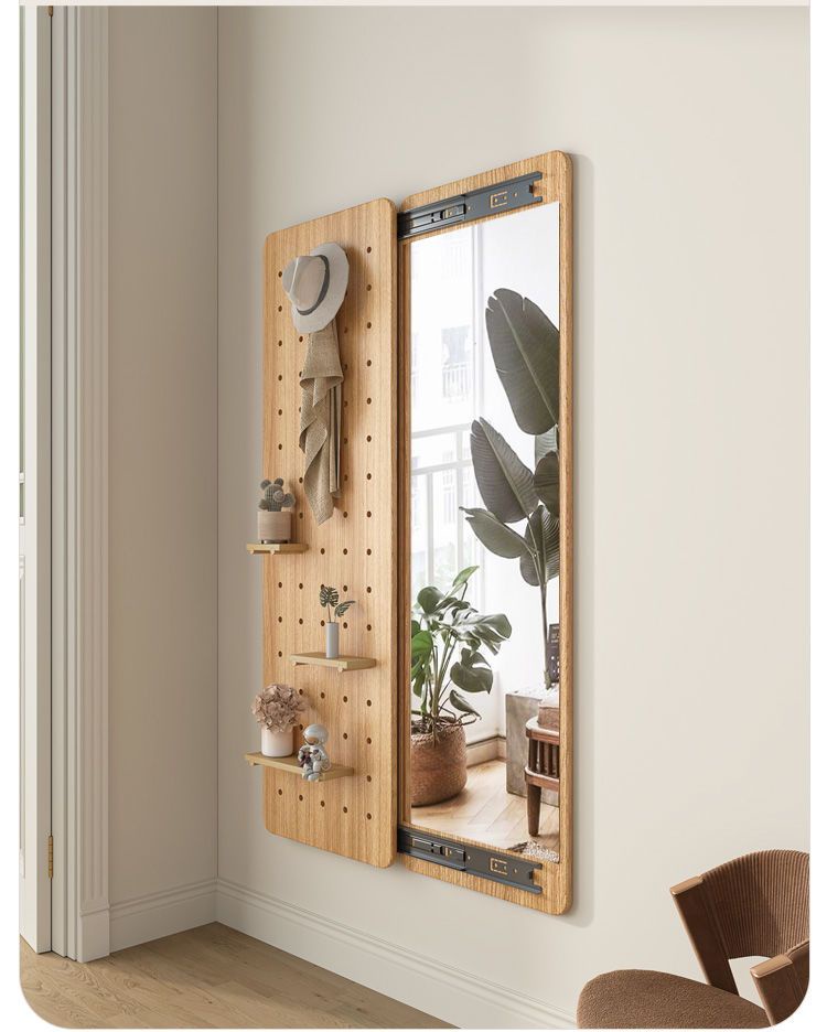 Pegboard Hanging Plate Wall Display Rack Peg Board Hidden Sliding ...