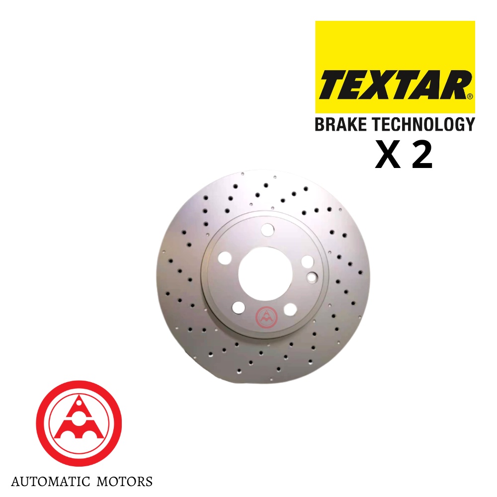 Mercedes Benz Textar Front Brake Disc SET W117 W156 W176 W246 Amg ...