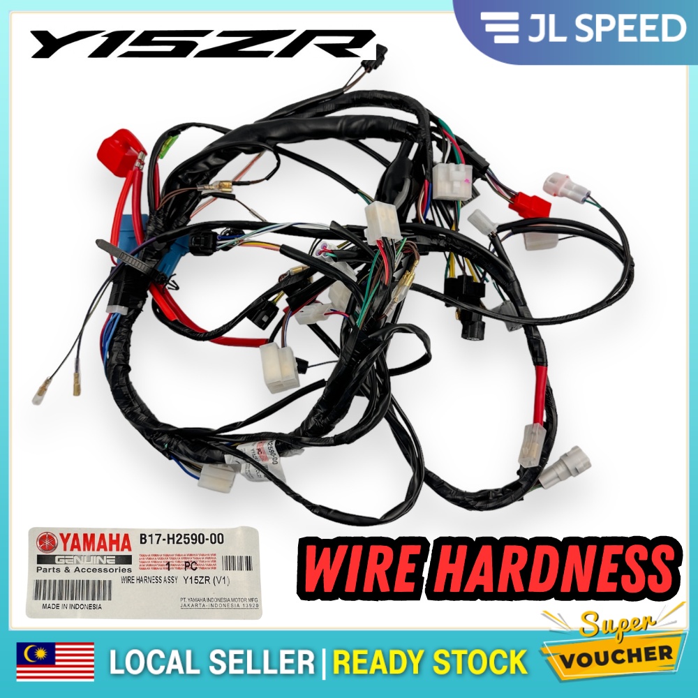 YAMAHA ORI INDONESIA Y15 Y15ZR V1 V2 NEW OLD WIRING HARDNESS WAYARING ...