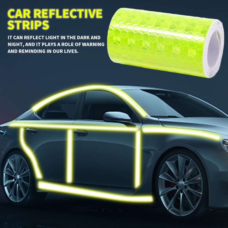 1/5/20 Pcs Creative Car Dotted Line Reflective Stickers DIY Car ...