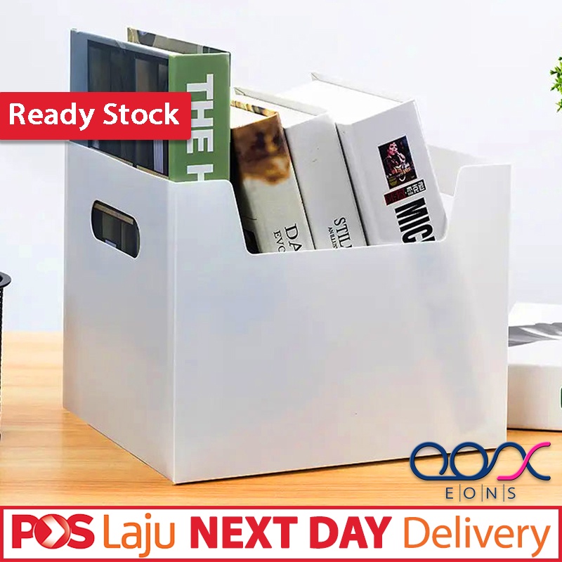 EASY FINDING 💖 Foldable Storage Box Multi Usage DIY Document Paper File ...