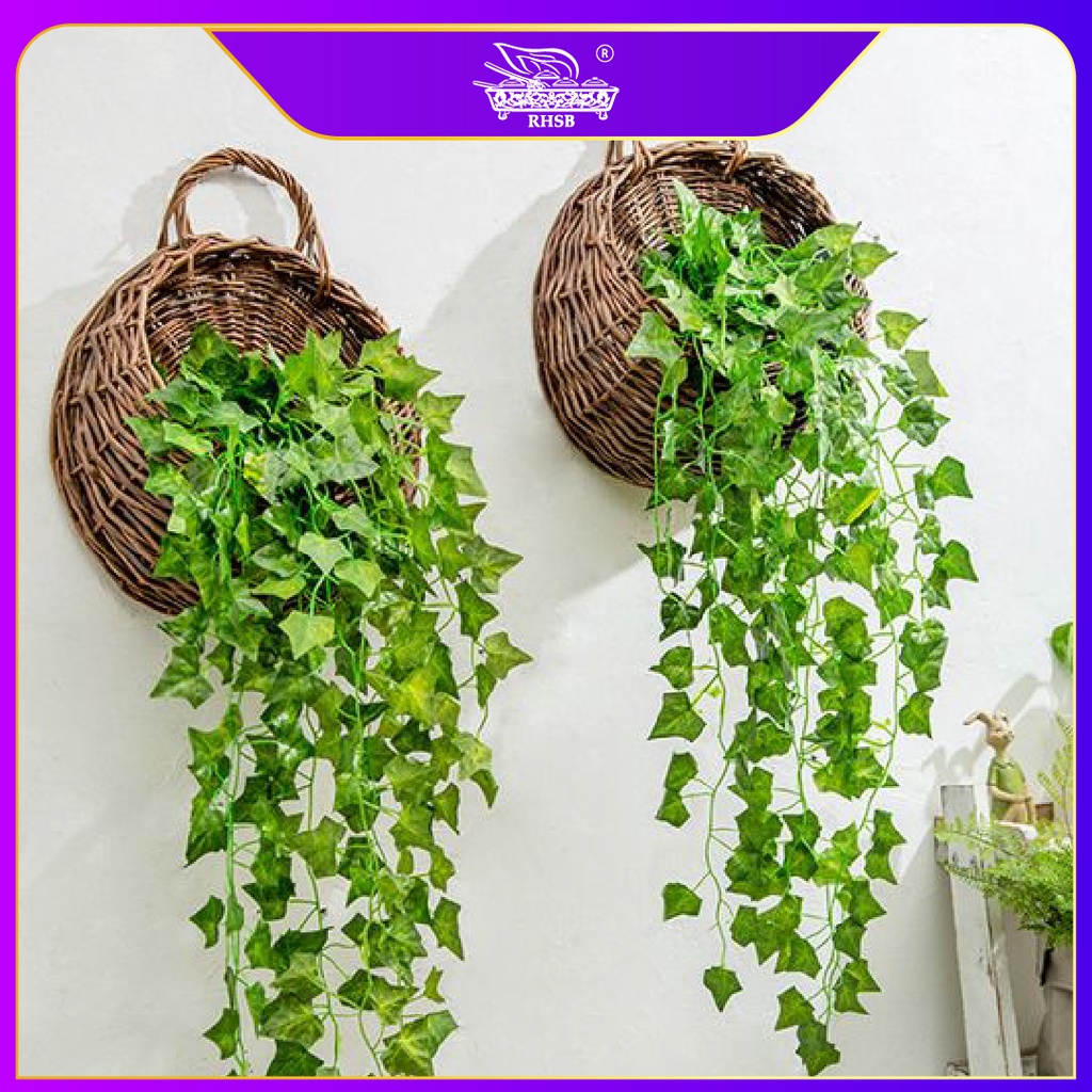 1bush ARTIFICIAL LEAF / DAUN JURAI / GREEN LEAVES / GARLANDS HANGING ...