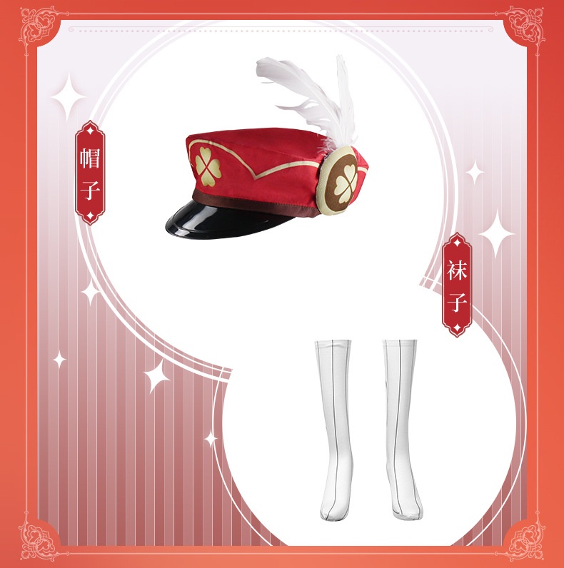 Genshin Impact Klee Cosplay Costume Backpack Loli Party Outfit Uniform ...