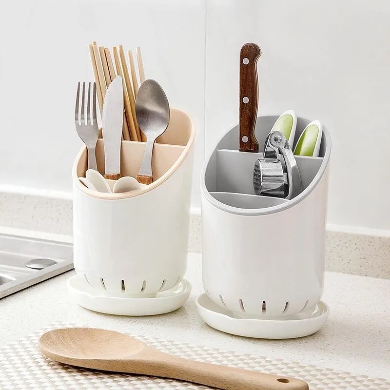 Kitchen Dryer Storage Spoon Cutlery Fork Spoon Holder Utensil Holder ...