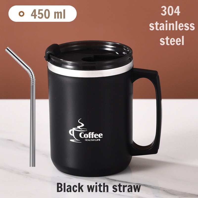 💯 ORI COFFEE CUP Cawan Stainless Steel Thermos Tumbler Mug Bottle ...