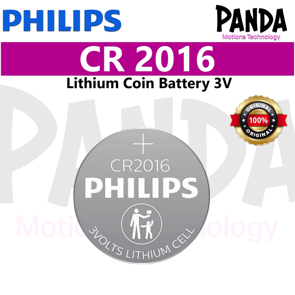 Philips Lithium Coin Battery 3V (CR2016) | Shopee Malaysia