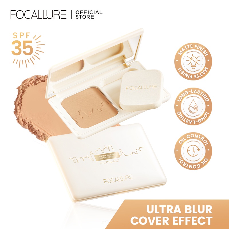 FOCALLURE FA338 Ultimate Blurring Setting Powder SPF35 Soft-Focus ...