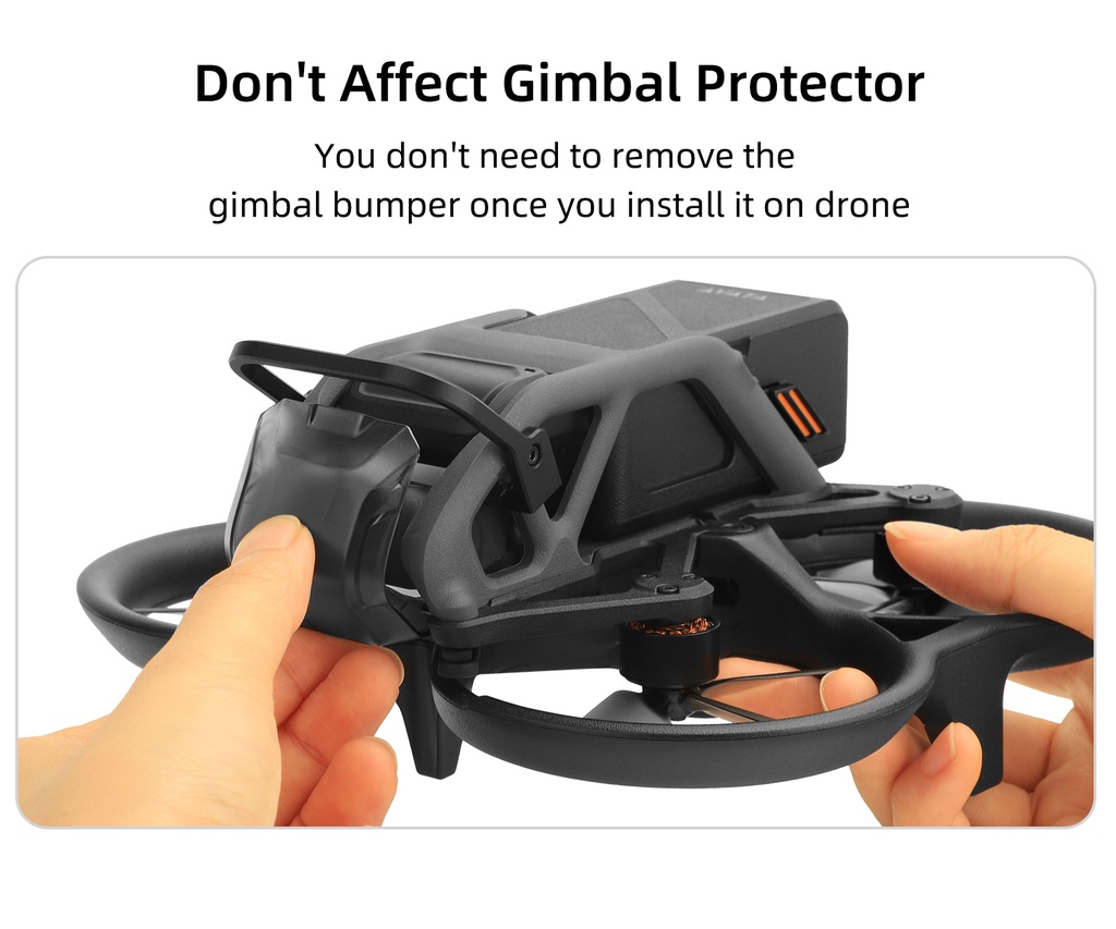SUNNYLIFE Aluminium Anti-Collision Gimbal Protection for DJI Avata ...