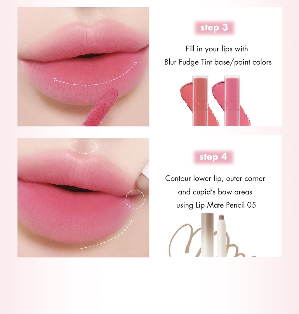 ROMAND Lip Mate Pencil - 6 Color to Choose | Shopee Malaysia