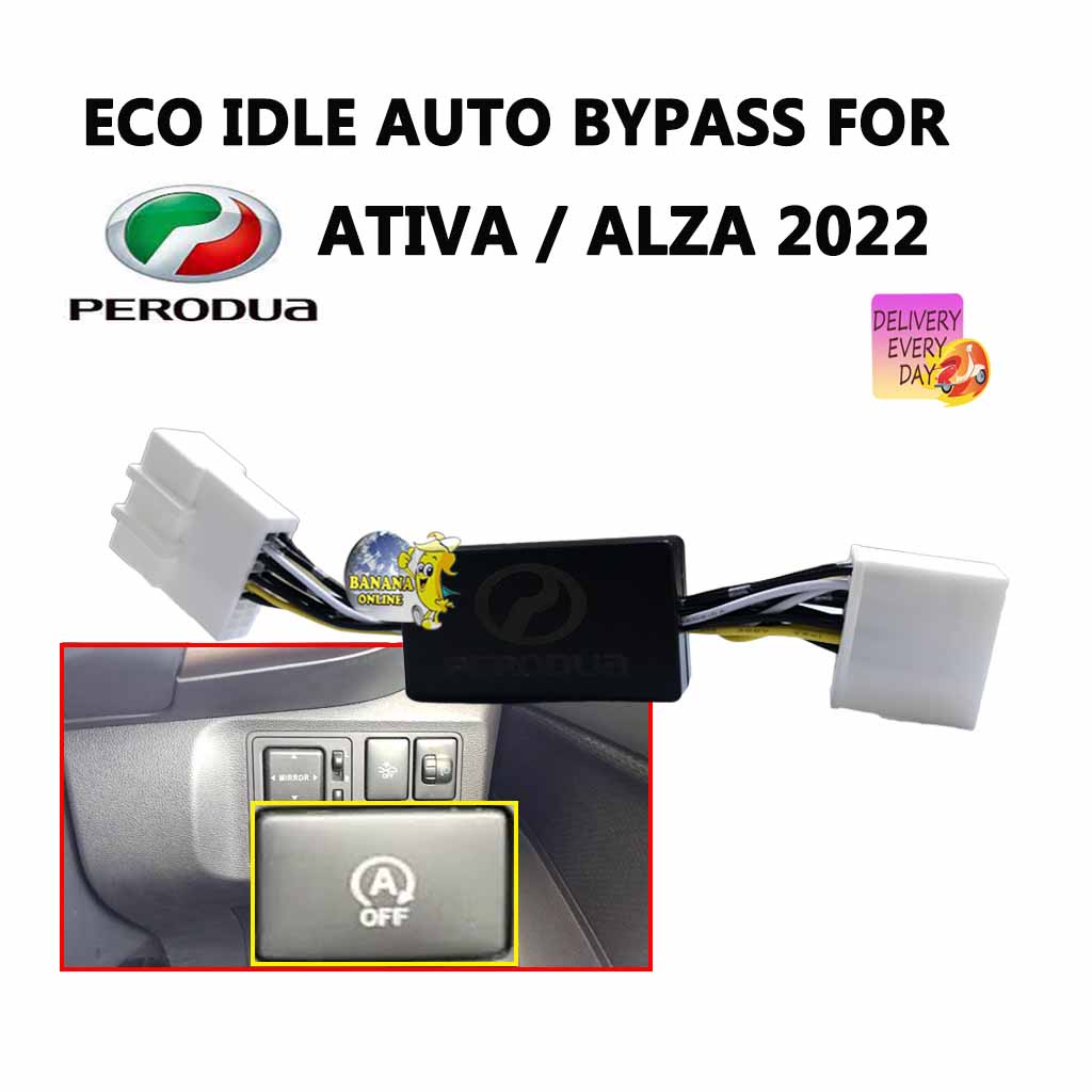 Perodua ATIVA / ALZA 2022 Eco Idle Off Module Bypass (Plug & Play ...