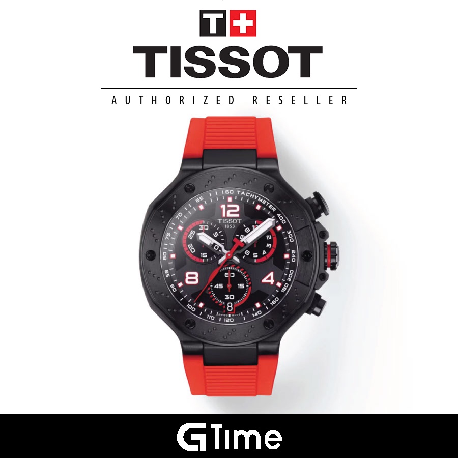 [Official Warranty] Tissot T141.417.37.057.01 Men's T-Race Moto GP ...