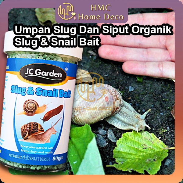 HMC 80g Umpan Slug Umpan Siput Organik Racun Siput Babi Lintah Bulan ...