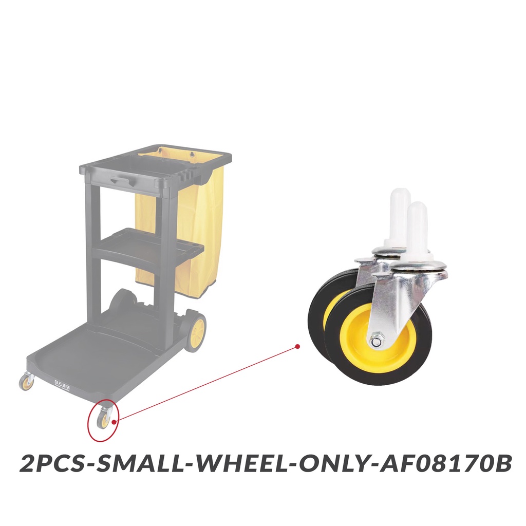 Heavy Duty Cleaning Trolley with Mop Broom Holder Multi Purpose ...