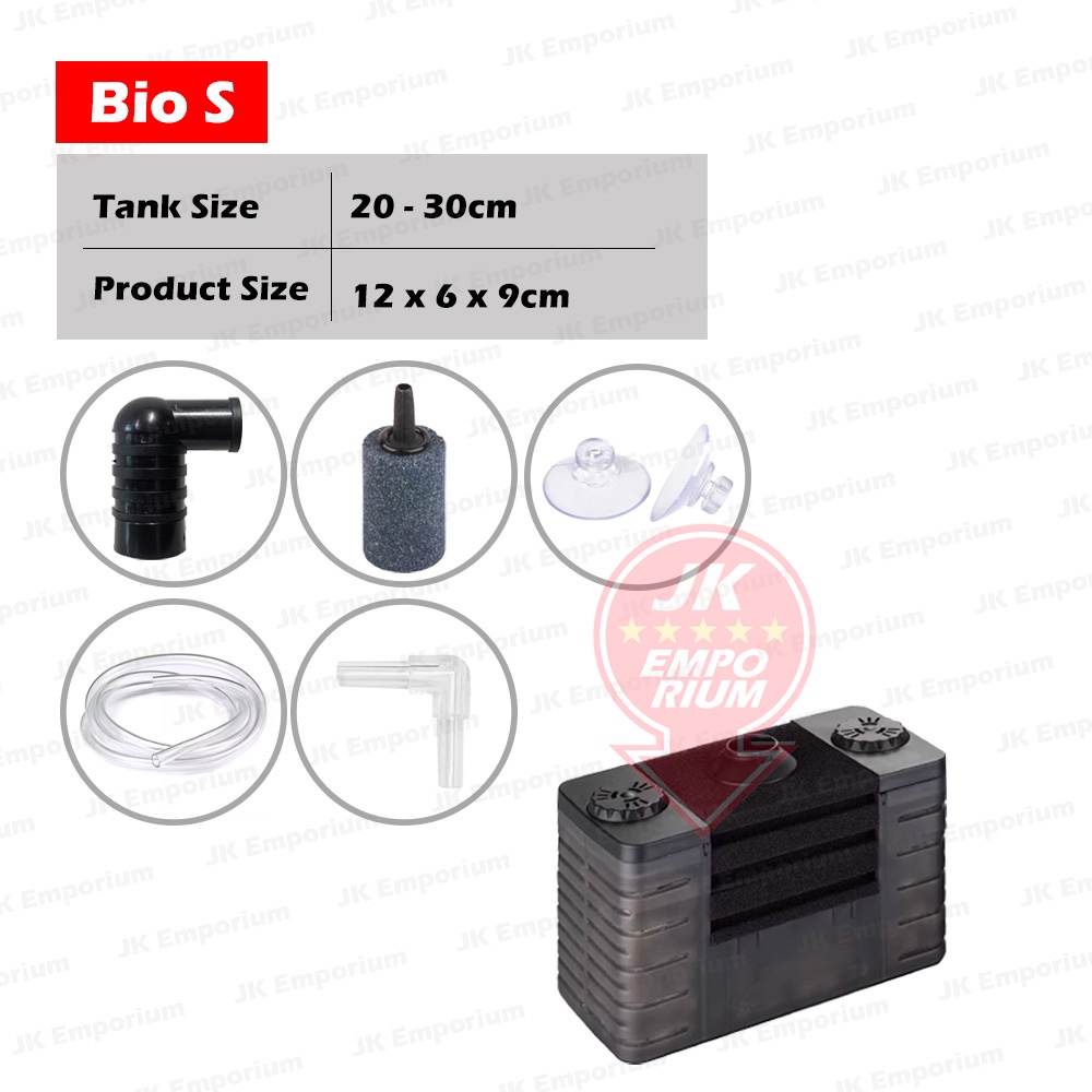Neo-Helios Biomechanical Sponge Filter Bubble Water For Fish Tank ...
