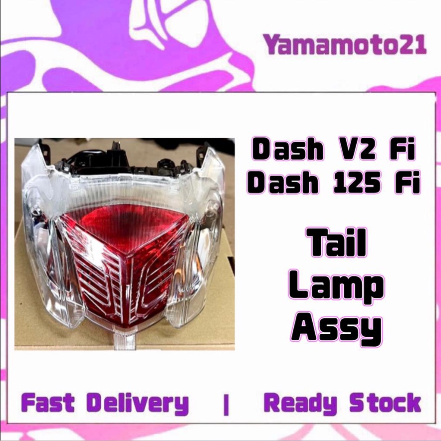 Honda Wave Dash V2 Fi Dash125 Fi Dash 125 Fi V2 Rear Tail Lamp Tail ...