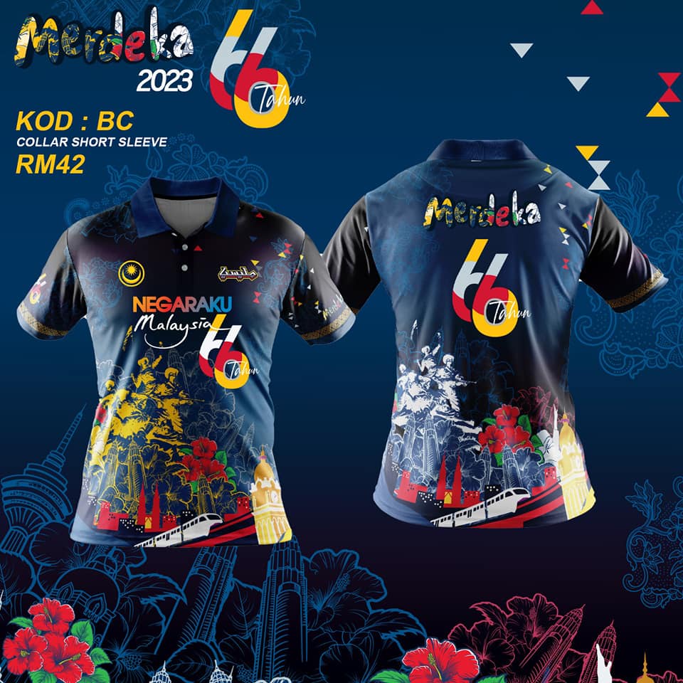 Jersey Medeka Edition 2024 SUBLIMATION MERDEKA EDITION | Shopee Malaysia