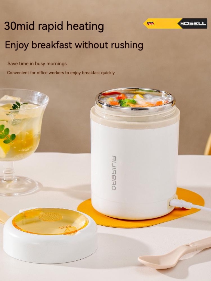 Constant Temperature Breakfast Cup 304 Stainless Steel Pluggable USB ...