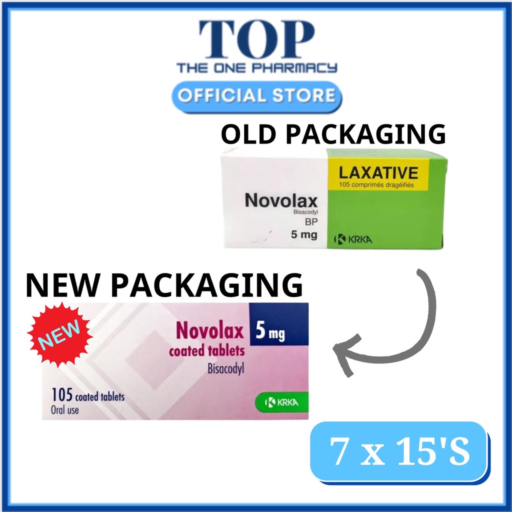 Novolax Laxative Tablets (5mg) | Shopee Malaysia