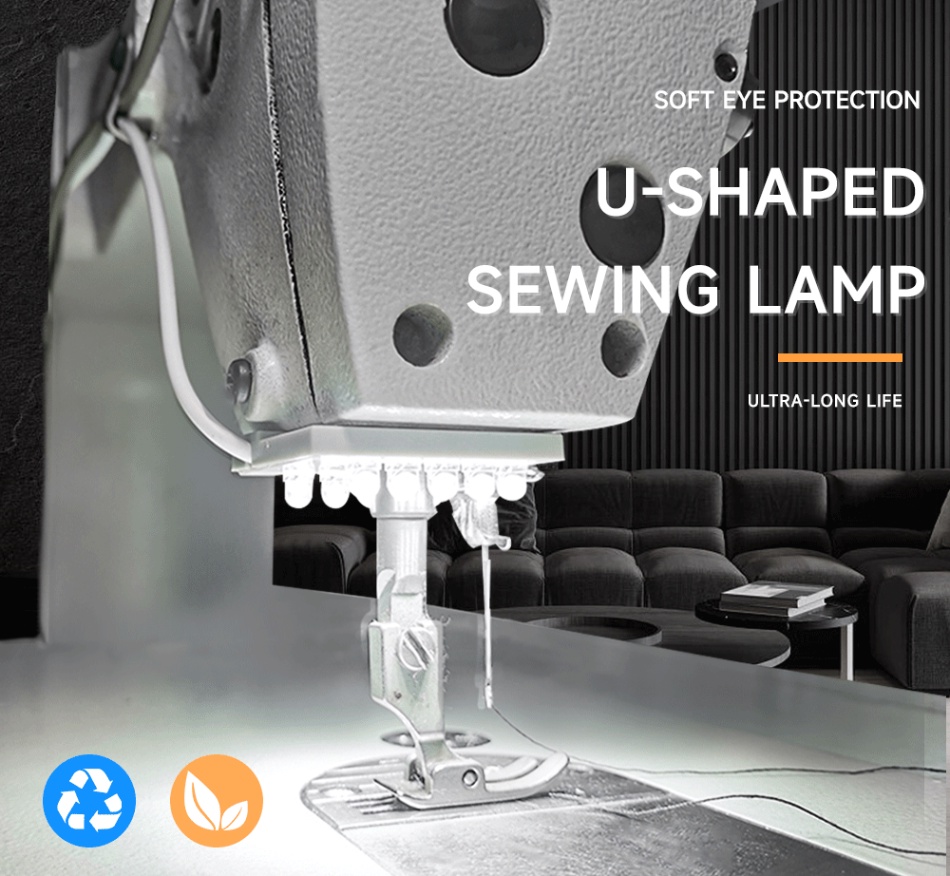 10 LED Sewing Machine Light U Shape Industrial Lighting Lamp Magnetic ...
