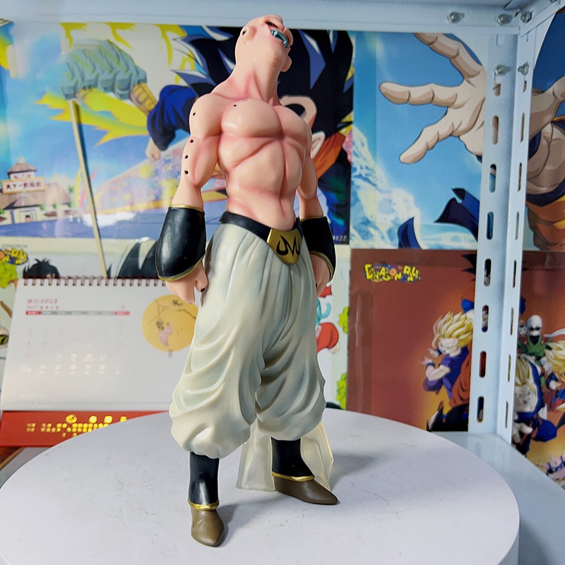 27CM Anime Dragon Ball Majin Buu Figure Super Buu Figurine PVC Action ...