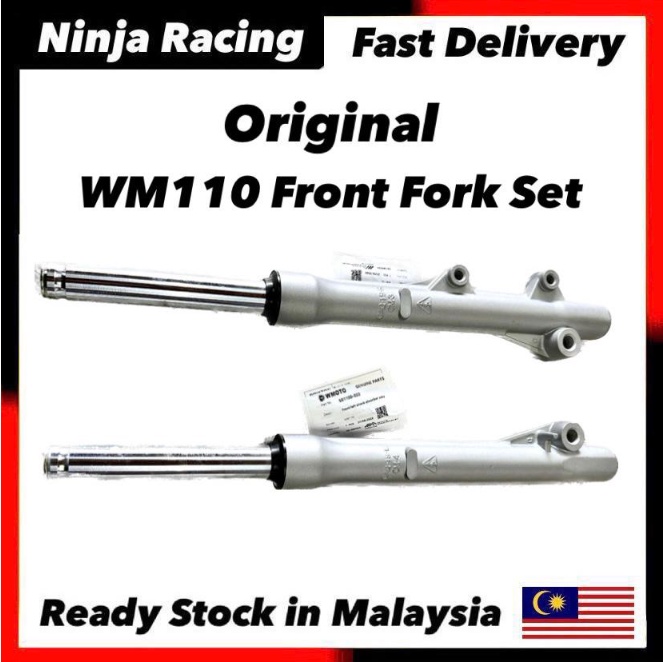 ORIGINAL WMOTO WM110 WM 110 DISC FRONT FORK ASSY SET ABSORBER SHOCK ...
