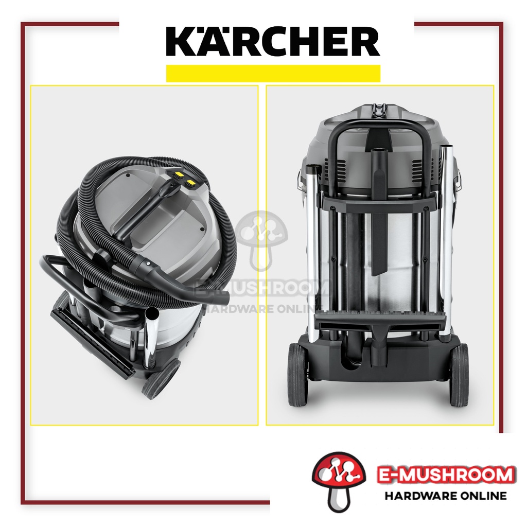 Karcher NT70/2 Wet & Dry Vacuum Cleaner NT 70/2 Me Classic | Shopee Malaysia