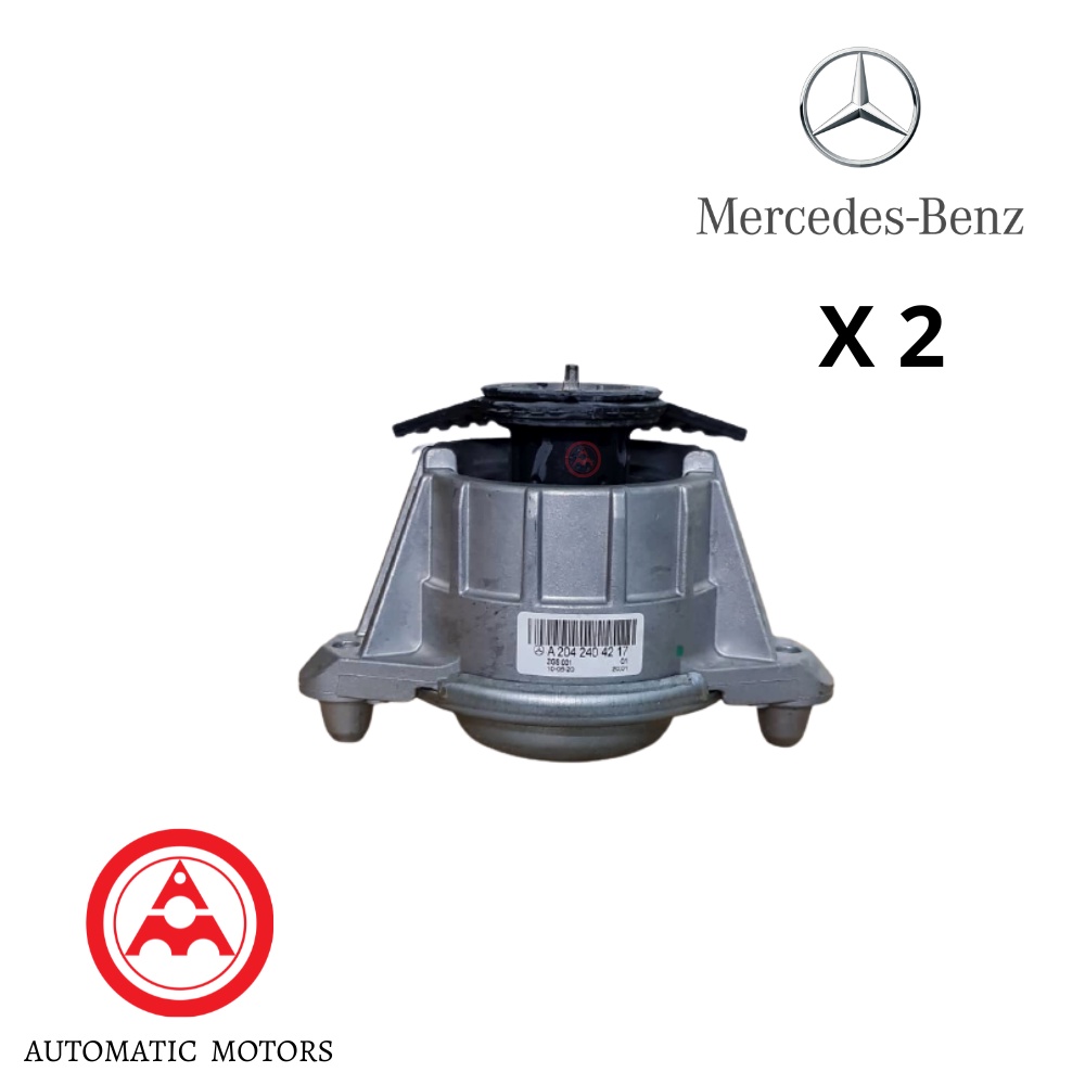 Original Mercedes Benz Engine Mounting SET W204 W212 2042400117 ...