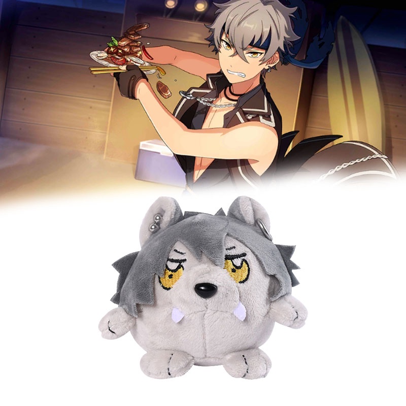 Hychumey 10cm Ensemble stars Ogami Koga Hibiki Wataru Plush Toy Pendant ...
