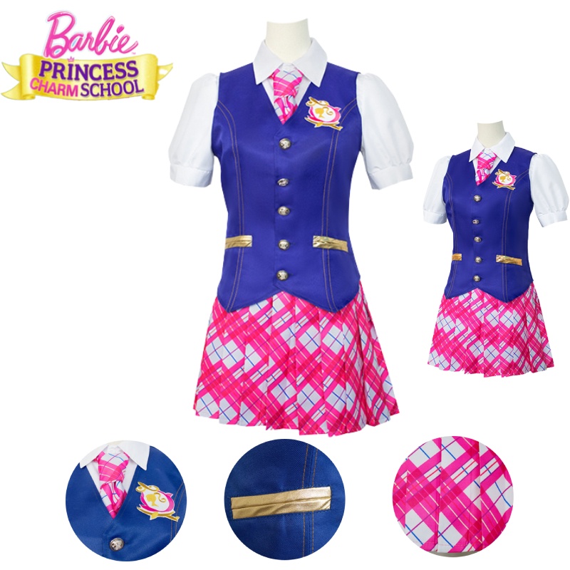 High-quality Barbie Charm Princess Uniform School Costume | Shopee Malaysia