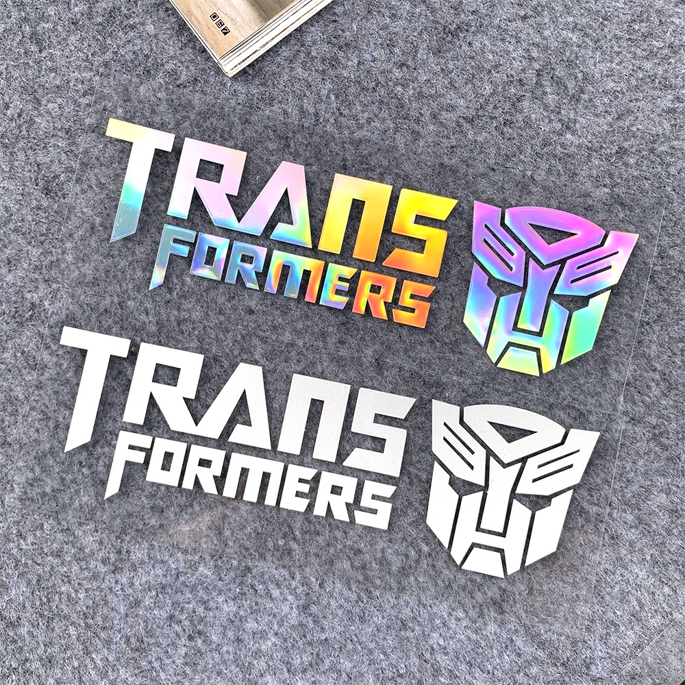 Transformers Animation Reflective Car Stickers Autobots Decepticons ...