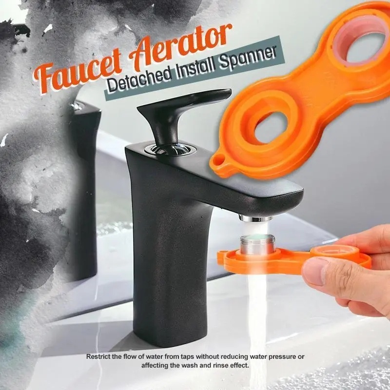 Multifunctional Faucet Filter Bubbler Wrench / Bathroom Faucet Water ...