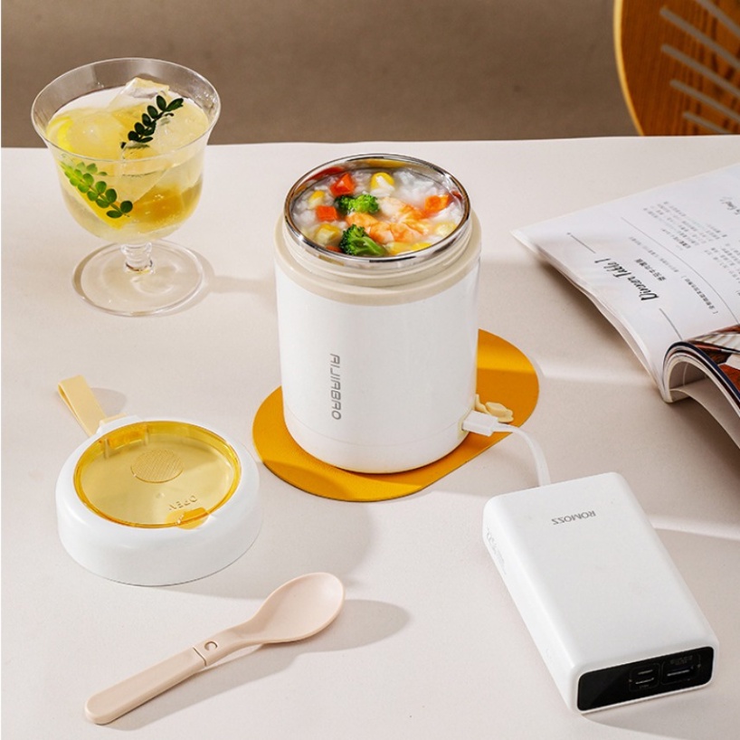 Constant Temperature Breakfast Cup 304 Stainless Steel Pluggable USB ...