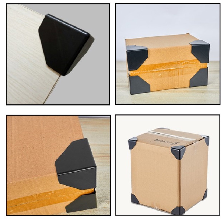 [Per Pcs] Kotak Pelindung Penutup Tepi Sudut Plastik Plastic Black ...