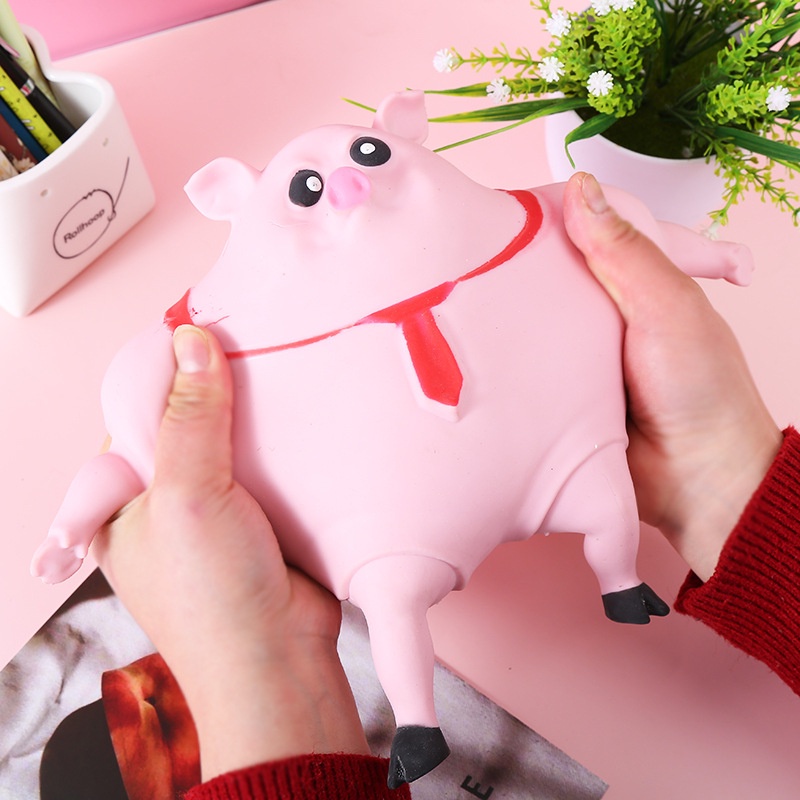 Kawaii Squeeze Pink Pigs Antistress Toy Cute Squeeze Animals Lovely ...
