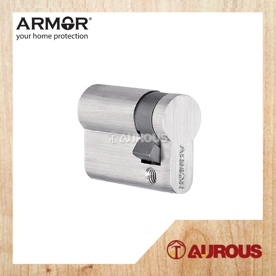 ARMOR EURO PROFILE ONE SIDED KEY CYLINDER APC-AK45MM/SN (HALF CYLINDER ...