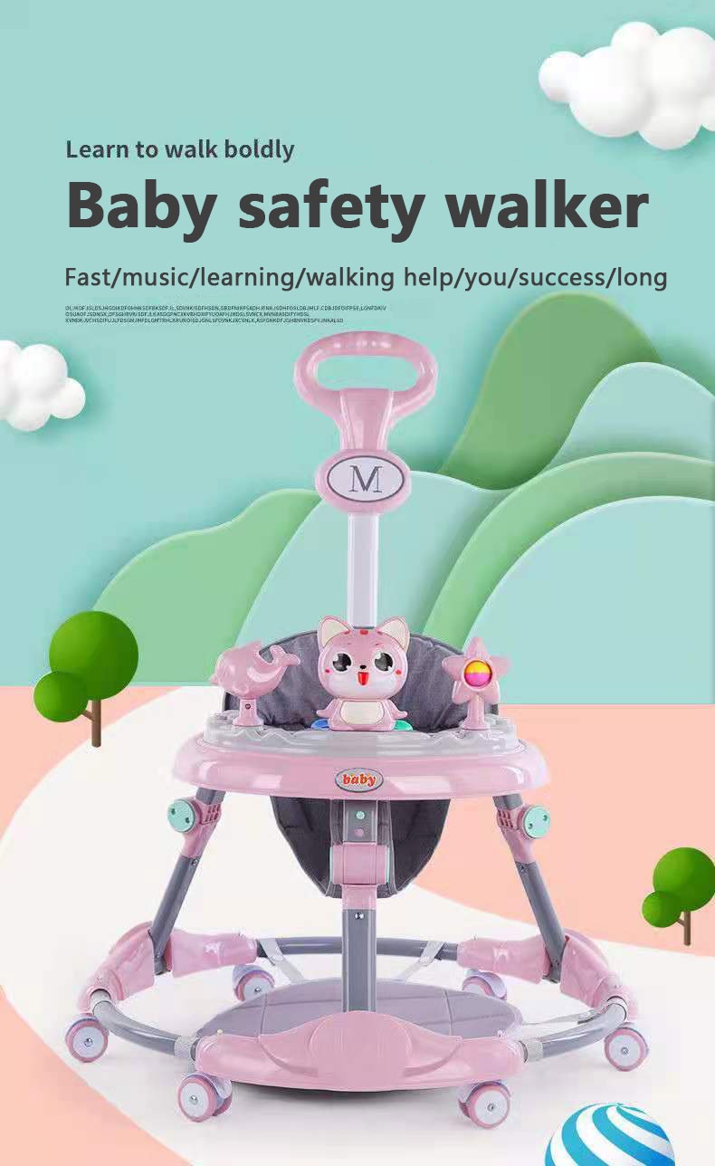 IDECO Baby Walker Walkers for kids With Wheels Andador Car Toddler ...