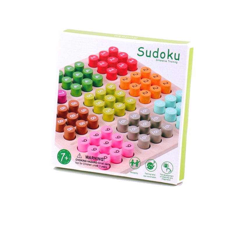 Children Sudoku Games Chess Toys Cognitive Color Digital Board Party ...