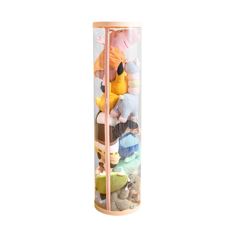 【24H shiping】90-150cm Upgraded Zipper Doll Storage Bucket Plush Toy ...