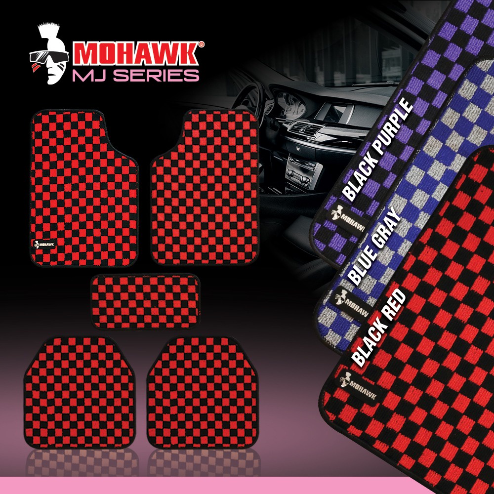 Mohawk Carpet Checkmate Dadu Mat Floor Mat Universal Size Karpet kereta ...