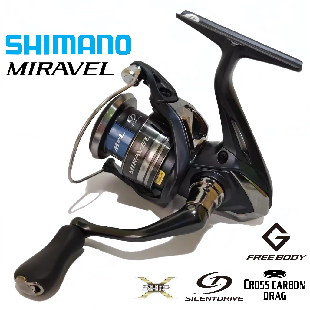 2022' SHIMANO MIRAVEL SPINNING FISHING REEL | Shopee Malaysia