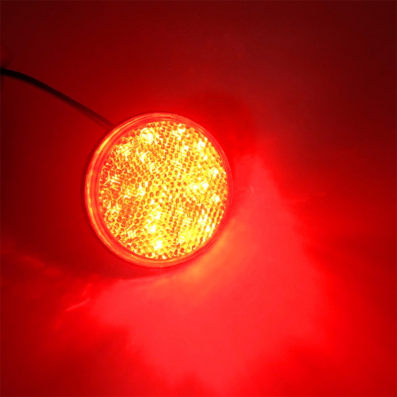 Motorcycle Brake 24 SMD Car Round Tail Lights Turn Signal Light Lamp ...