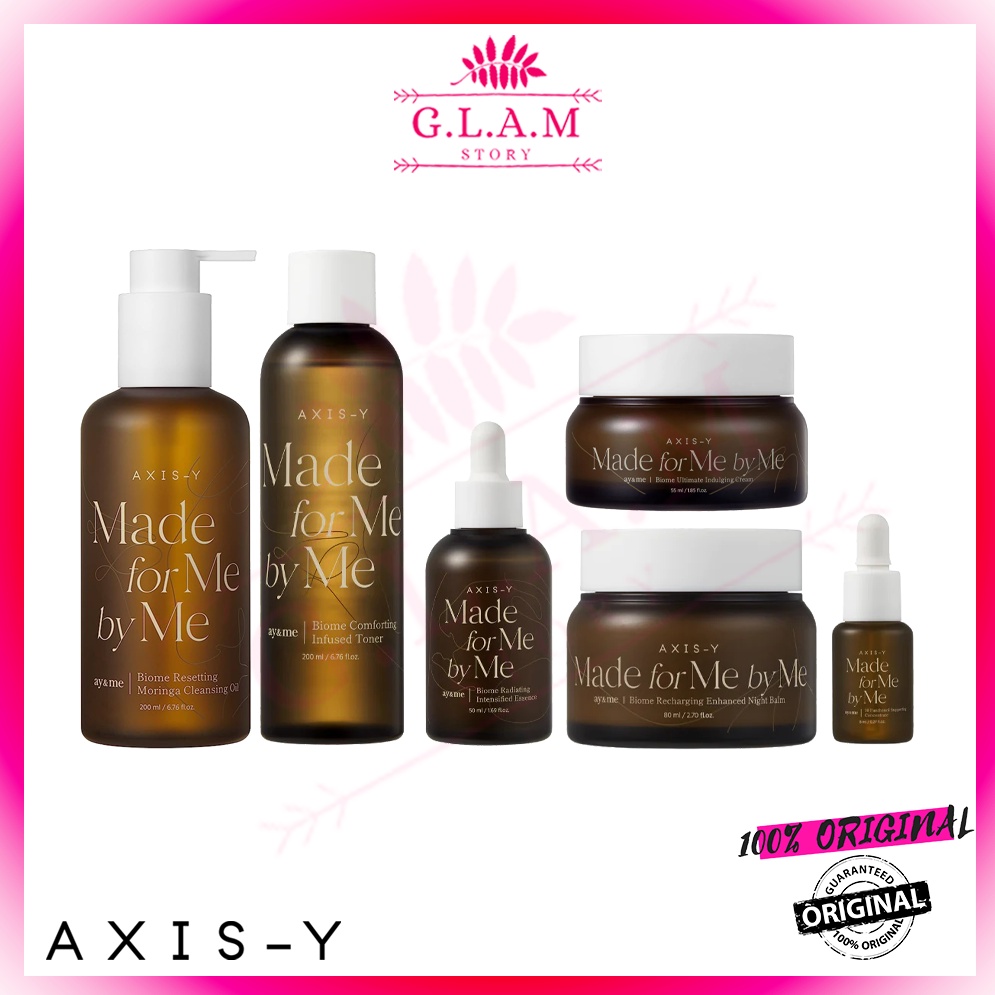 AXIS-Y Biome Toner Essence Recharging Night Set Moringa Cleansing Oil ...