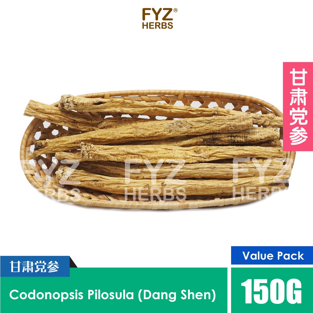 FYZ Herbs Codonopsis Pilosula / Dang Shen / Codonopsis Root 150G | 甘肃党参 ...