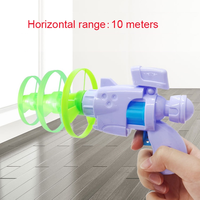EASY WEARHOUSE Light Up Rotating Flywheel Gun Pistol Type Dragonfly ...