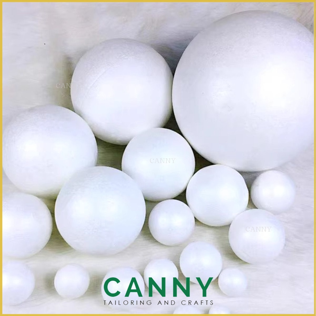 White Round Polystrene Ball / Polystyrene Craft Foam Ball / Polyfoam ...