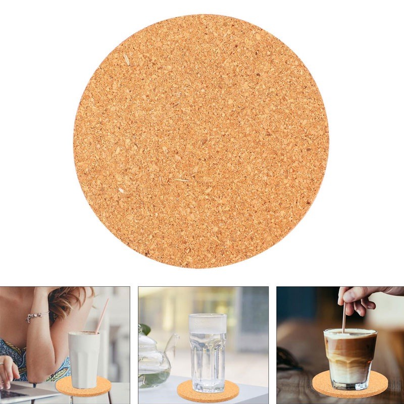 Alas Lapik Lekar Periuk Cawan Gabus Alas Cawan Natural Cork Pad Cup ...